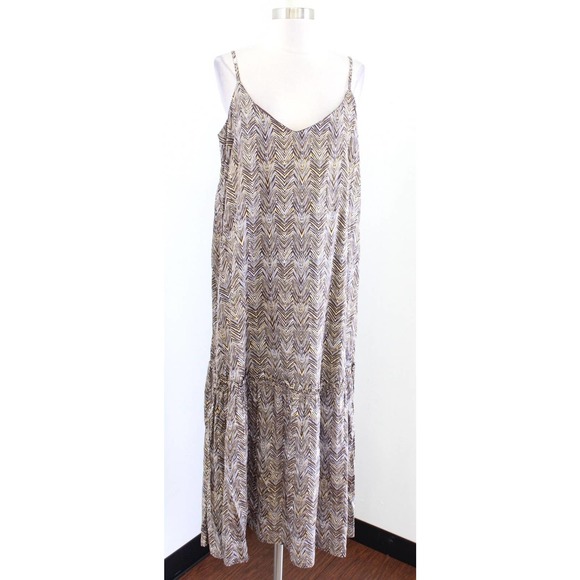 Jude Connally | Dresses | Nwt Jude Connally Arora Brown Gold White ...